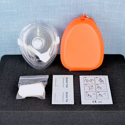 CPR resuscitation mask - 3033 - Shenzhen WAP-health Technology - latex ...