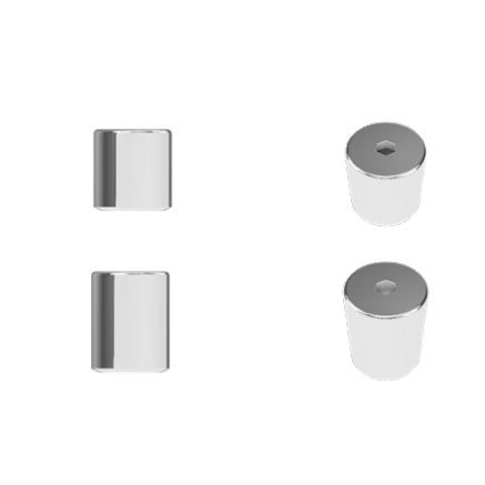 Titanium healing cap - HC series - BIONICA - for implant abutments