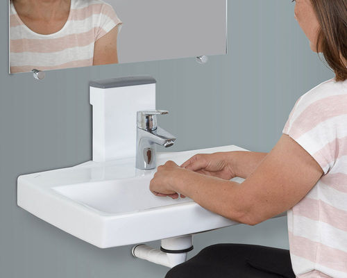 Hygiene area hand wash basin - 40-42011 - ROPOX - 1-station / wall ...