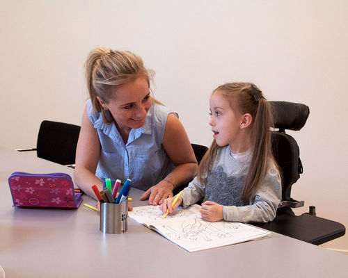 Height-adjustable ergotherapy table - 20-71124 - ROPOX - pediatric