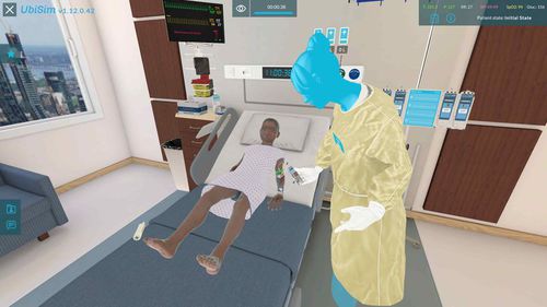 Training software - UbiSim - simulation / nursing care / pediatric