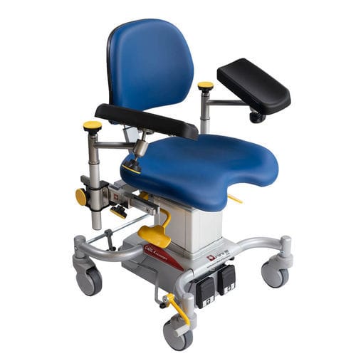 Height-adjustable surgeon's chair - Carl 4 - Rini Medtech - electric