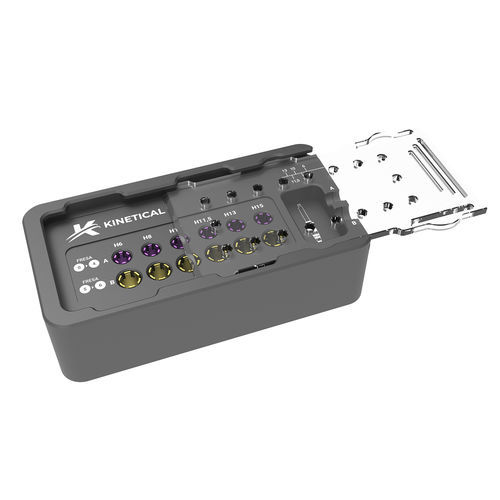 Dental implant surgery instrument kit - 000983 - Kinetical SRL