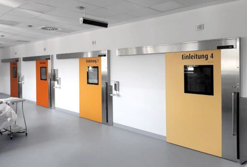 Protection door - MSS Metall Tec GbR - operating room / telescopic ...