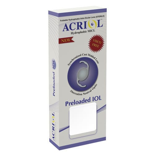 Monofocal intraocular lens - Acriol Pre-Loaded - Care Group