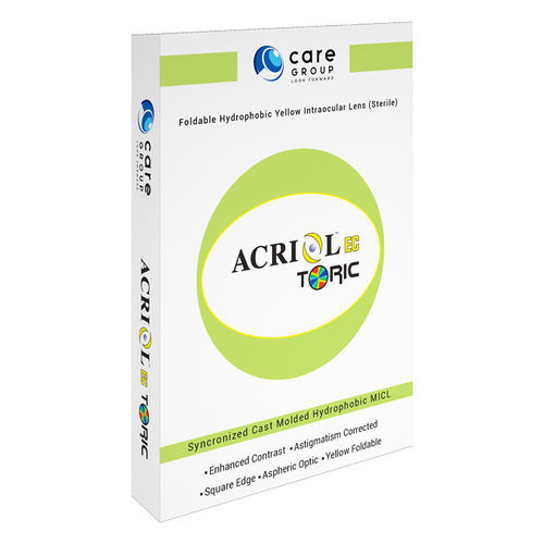 Toric intraocular lens - Acriol EC - Care Group