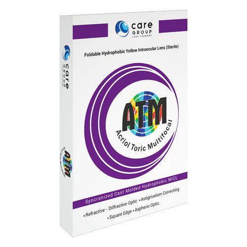 Toric intraocular lens - Acriol - Care Group - astigmatism