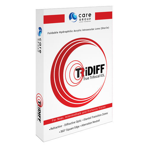 Trifocal intraocular lens - TriDIFF - Care Group
