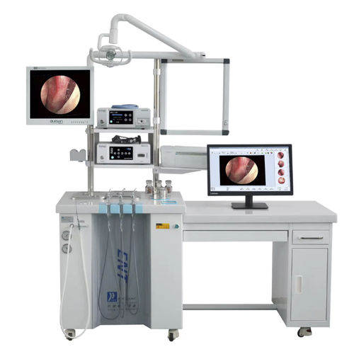 ENT workstation - YSENT-ETU02A - YSENMED - with shelves / with light ...