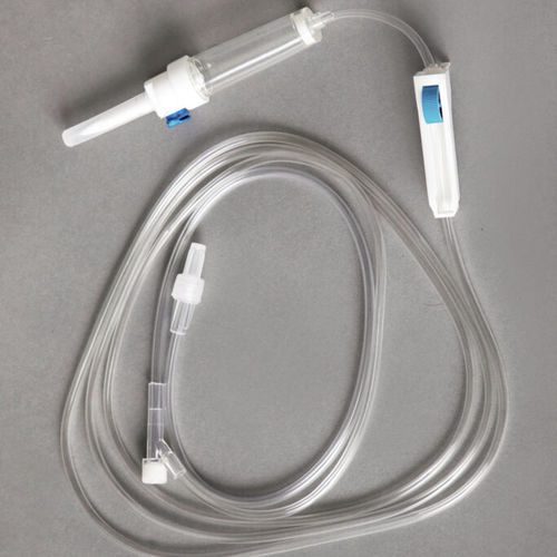 Infusion set with drip chamber - P20Y - BHL-Medical - with Y port / with stopcock