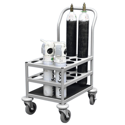 Hospital trolley - HIH-OCT-12 - Handle-iT - oxygen cylinder / transport ...