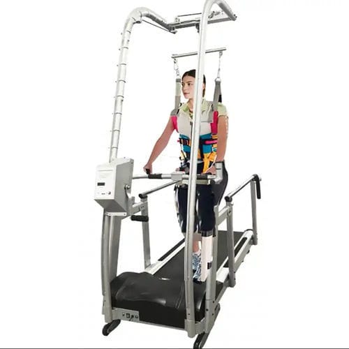Treadmill with handrails - G2 - USA Rehabstore - with harness system ...