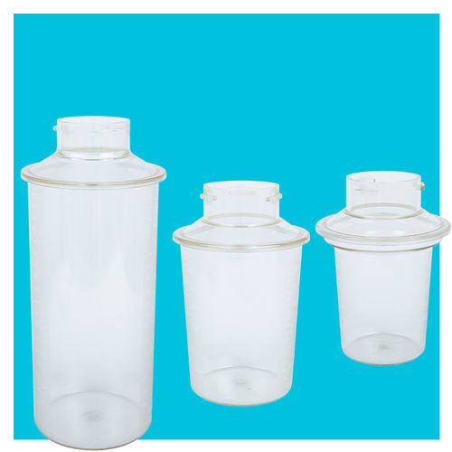 Body fluids suction jar - Ardo - polysulfone