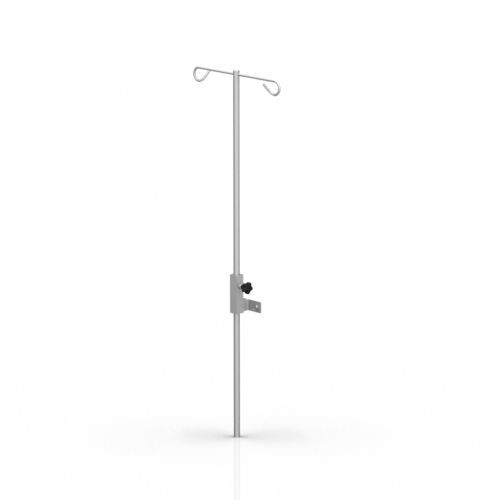 Table-mounted IV pole - 2-943 - ALVO Medical - 2-hook / stainless steel