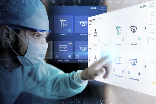 Healthcare facility operating room - INTEGRA - ALVO Medical - integrated