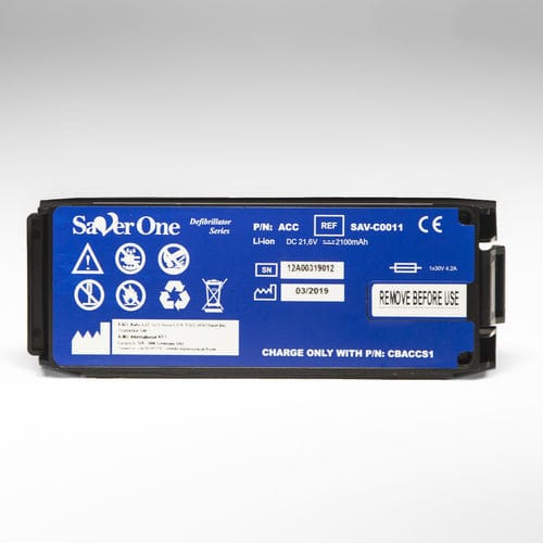 Defibrillator battery - SAV-C0011 - A.M.I. ITALIA - lithium / compact