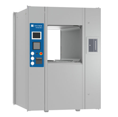 Steam medical sterilizer - Hi Vac MX II - BAUMER - formaldehyde / floor ...