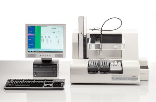 Automatic coagulation analyzer - Thrombolyzer Compact X - Behnk Elektronik - 4-channel