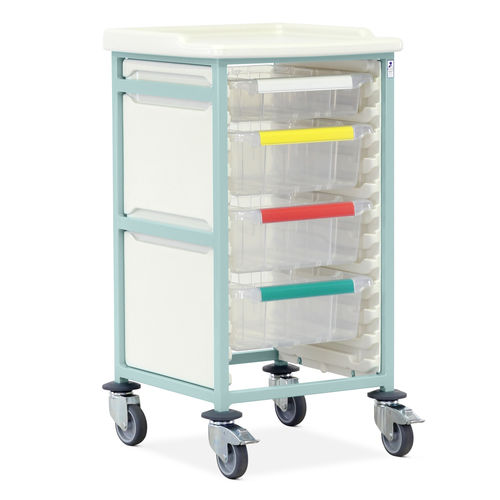 Medical trolley - CTM1/10/1S3D - Bristol Maid Hospital Metalcraft - for ...
