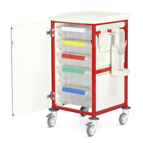 Hospital trolley - CTRESUSM1/10/3S2D/SS - Bristol Maid Hospital ...
