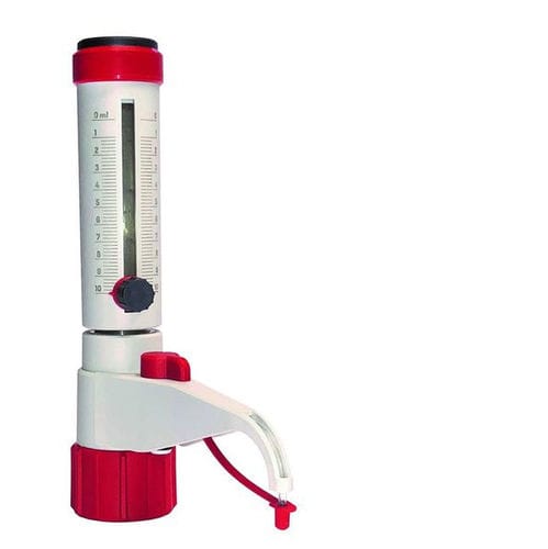 Laboratory bottle-top dispenser - CF series - Capp - variable-volume