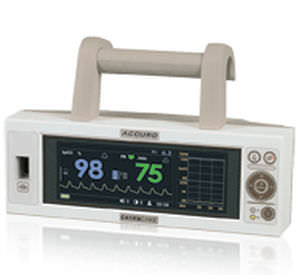Benchtop pulse oximeter - ACCURO™ - Charmcare - with separate sensor