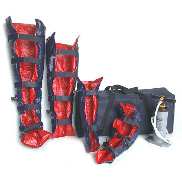 Emergency vacuum splint - 60070 - CIR MEDICAL - arm / leg / splint set