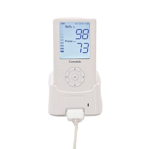 Hand-held pulse oximeter - MD-620P - Comdek Industrial - for hospital / battery-powered / USB