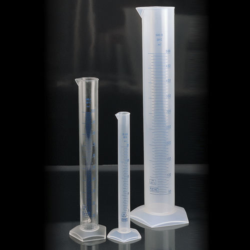 Polypropylene measuring cylinder - 192562 - Deltalab - graduated / autoclavable