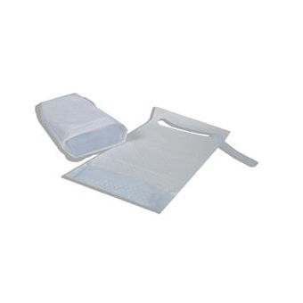 Single-use medical bib - Dispotech - adult / children / blue