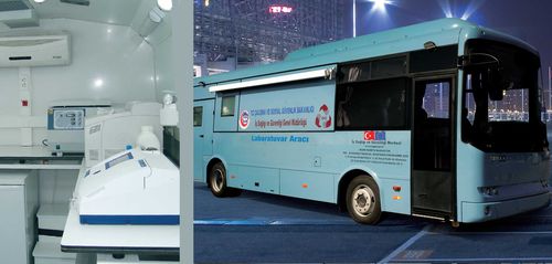 Laboratory mobile health vehicle - EMS Mobil Sistemler - bus
