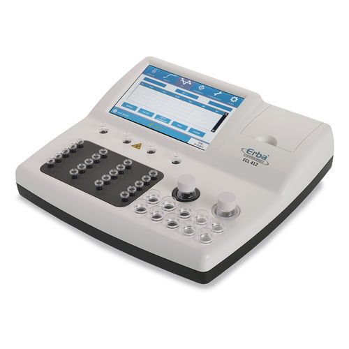 Semi-automatic coagulation analyzer - ECL 412 - ERBA Diagnostics ...