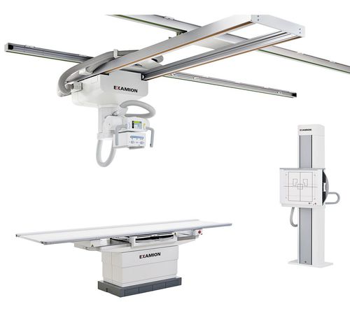 Radiography system - X-DRS Ceiling Standard - Examion - digital / for ...