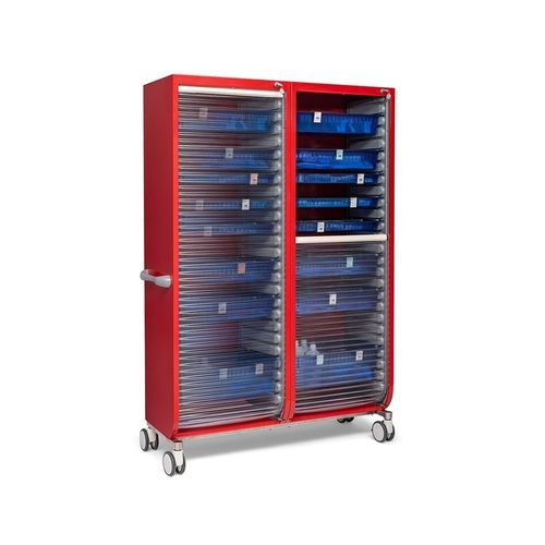 Storage cabinet - Favero Health Projects - transfer / on casters / with ...