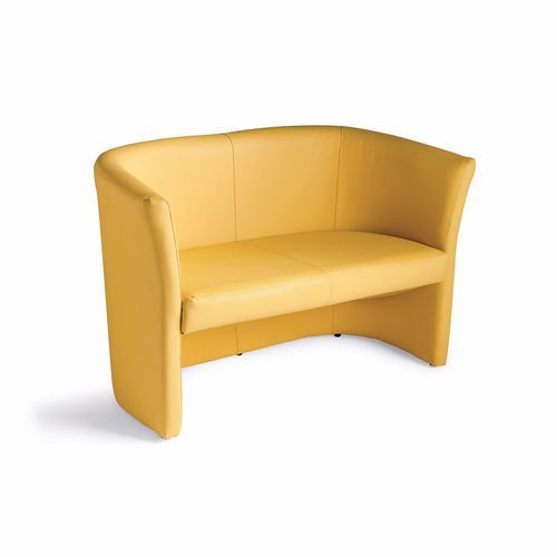 Waiting room sofa - TUBE - Favero Health Projects - 2-person / design