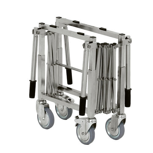 Coffin trolley - 00357 - Funeralia - transport / handling / stainless steel