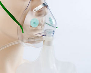High-concentration oxygen mask - Oxi.Plus™ - GaleMed Corporation