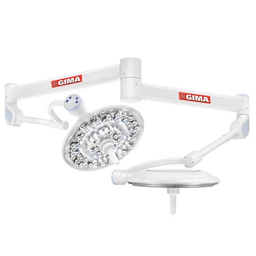LED examination light - 49183 - GIMA - ceiling-mounted / flexible ...
