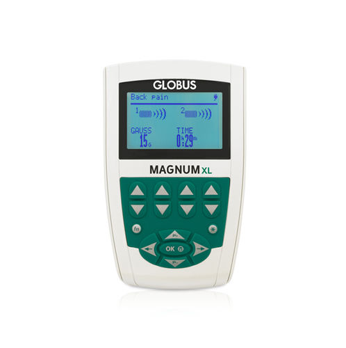 Magnetic therapy unit - Magnum XL - Globus - hand-held / 2-channel