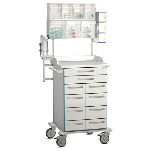 Anesthesia cart - Modell 14 - Hammerlit - equipment / 1-drawer / 9-drawer
