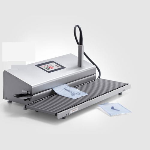 Medical thermosealer - hm 5000 DC-VI - hawo - benchtop / rotary