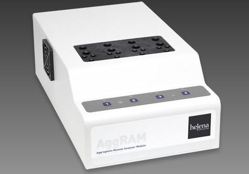 4-channel platelet aggregation system - AggRAM - Helena Biosciences Europe