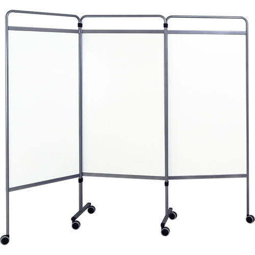 Mobile hospital screen - H-263 - Hidemar - folding / 3-panel