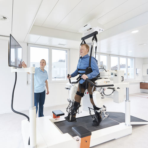 Gait rehabilitation system - Lokomat®Pro Sensation - Hocoma - robotic / with gamification ...