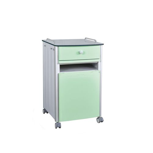 Bedside table on casters - G03a - Hopefull Medical Equipment