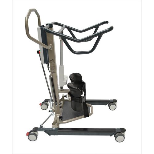 Electric stander - R501 - Horcher Medical Systems - with harness / walking