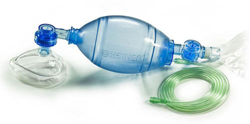 Adult manual resuscitator - 60107 - Hsiner - PVC / disposable