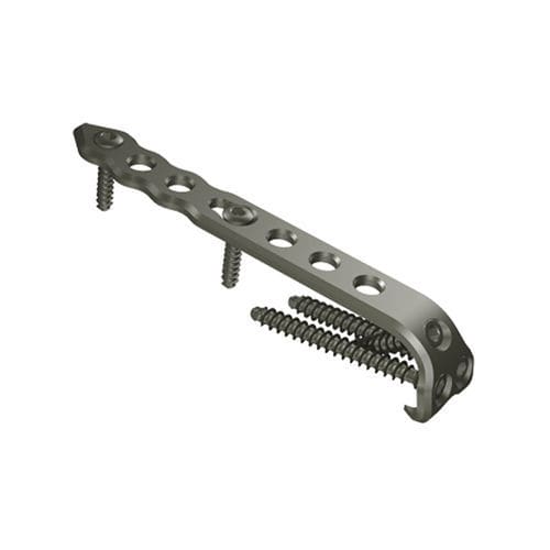 Elbow compression plate - OHL - I.T.S. - olecranon / locking / metallic