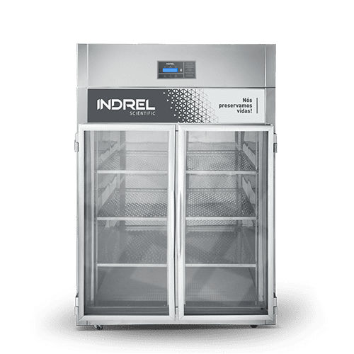 Laboratory refrigerator - RVV 1500D - INDREL - for blood plasma / for vaccines / cabinet