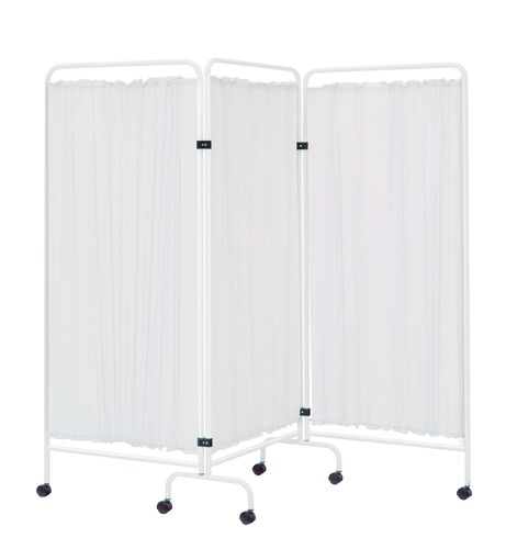 Hospital screen on casters - 7015 - Inmoclinc - 3-panel